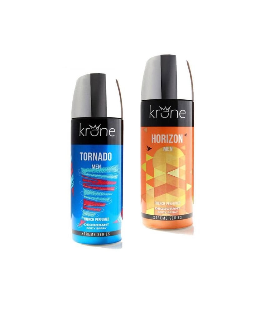 Krone Perfumed Deodorant 2pcs Buy Online in Pakistan – Trynow.pk