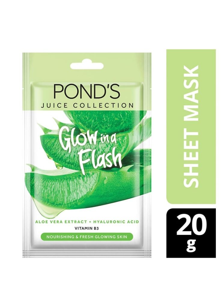 Ponds Whitening Face Mask Aloe Vera Extract – Trynow.pk