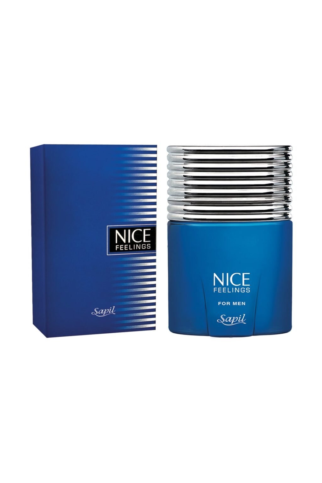 Sapil Nice Feelings Perfume Blue For Men (75ml) – Trynow.pk